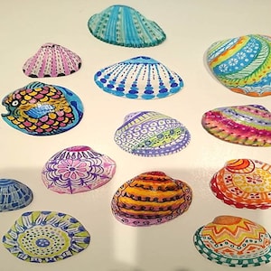 Hand Painted Custom Shells for All Occasions | Etsy