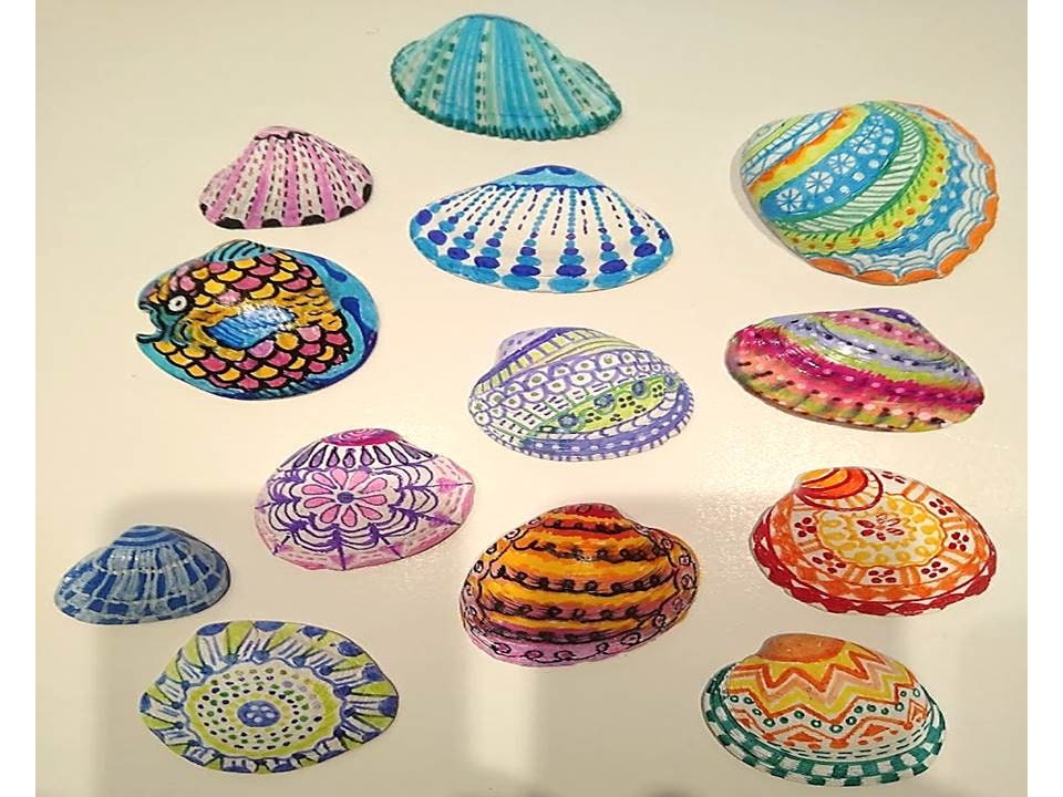 Hand Painted Custom Shells for All Occasions | Etsy