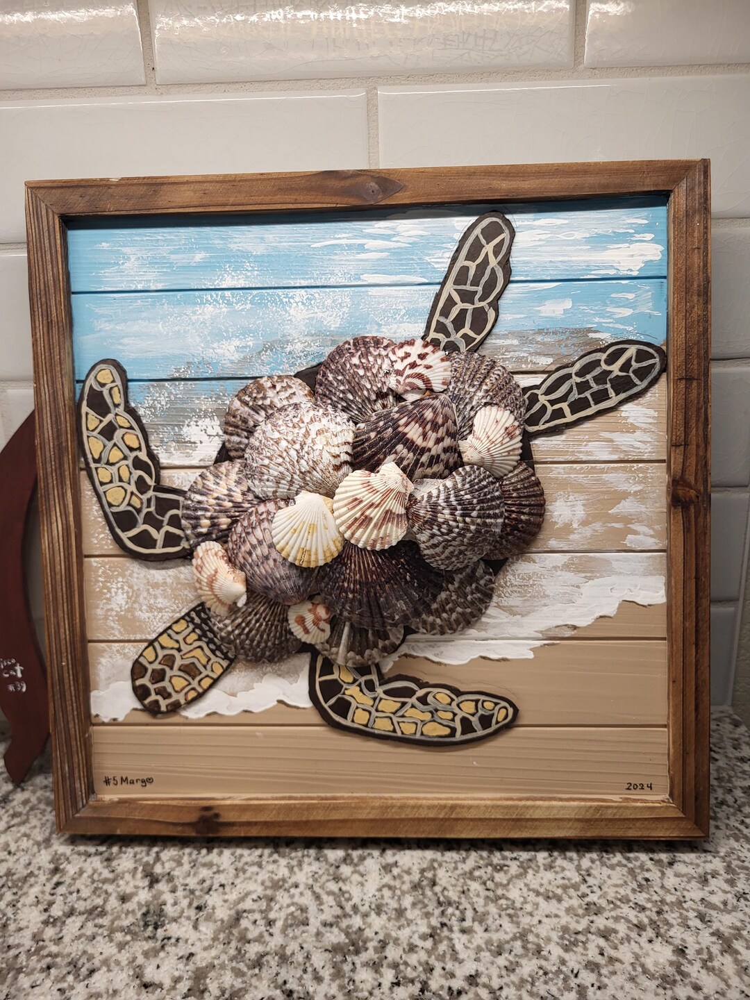 Sea Turtle Shell and Wall Art - Etsy
