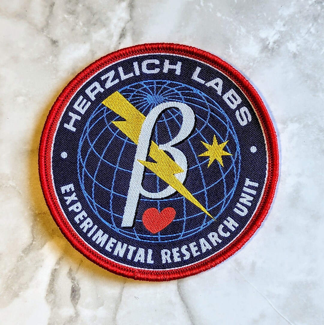 Herzlich Labs Iron-on Patch Experimental Research Unit - Etsy