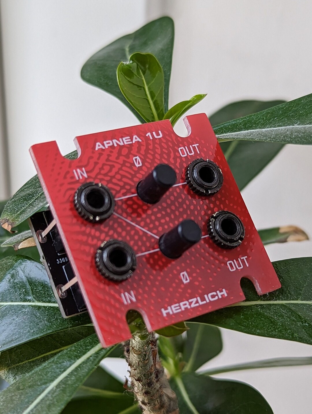 Dual Mute Switch 1U 8hp - Herzlich Apnea 1U - Passive Mute Switch for ...