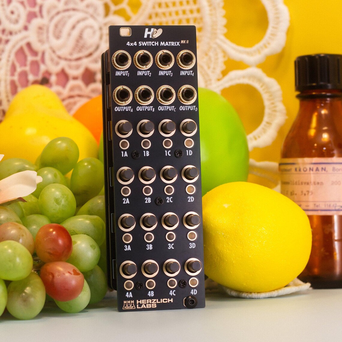 4x4 Switch Matrix MKII - 8hp - Compact Precision Matrix Mixer - Etsy