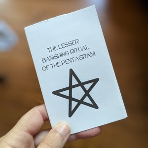 Lesser Banishing Ritual of the Pentagram - Etsy