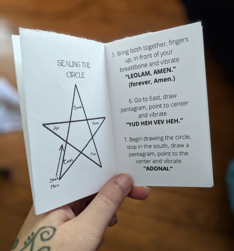 Lesser Banishing Ritual of the Pentagram - Etsy