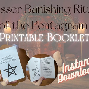 Lesser Banishing Ritual of the Pentagram - Etsy