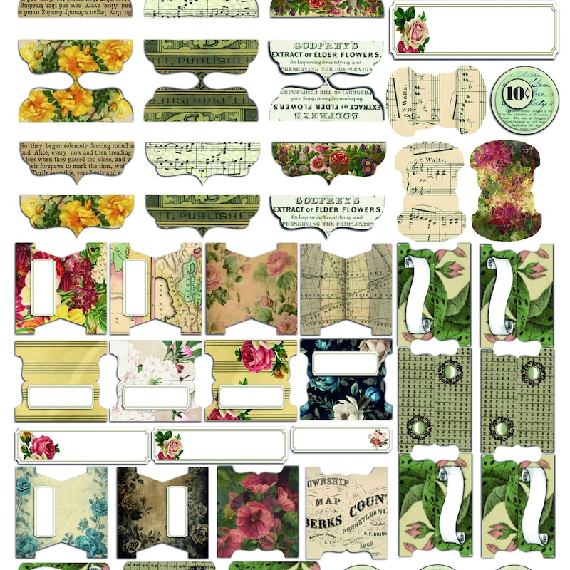 Decorative Labels - Etsy