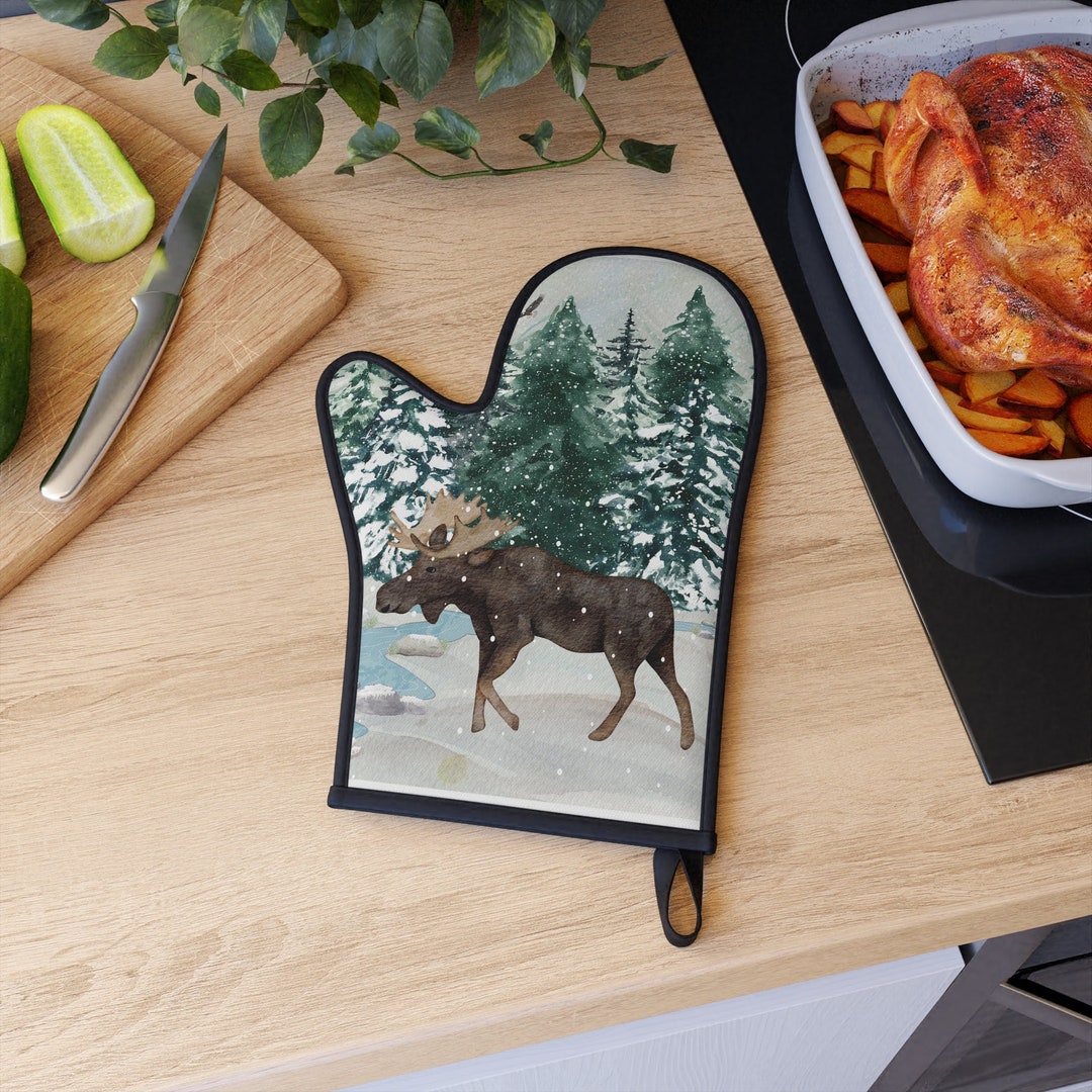 Moose Oven Glove, Moose Home Décor, Moose Kitchen Décor, Moose Kitchen ...