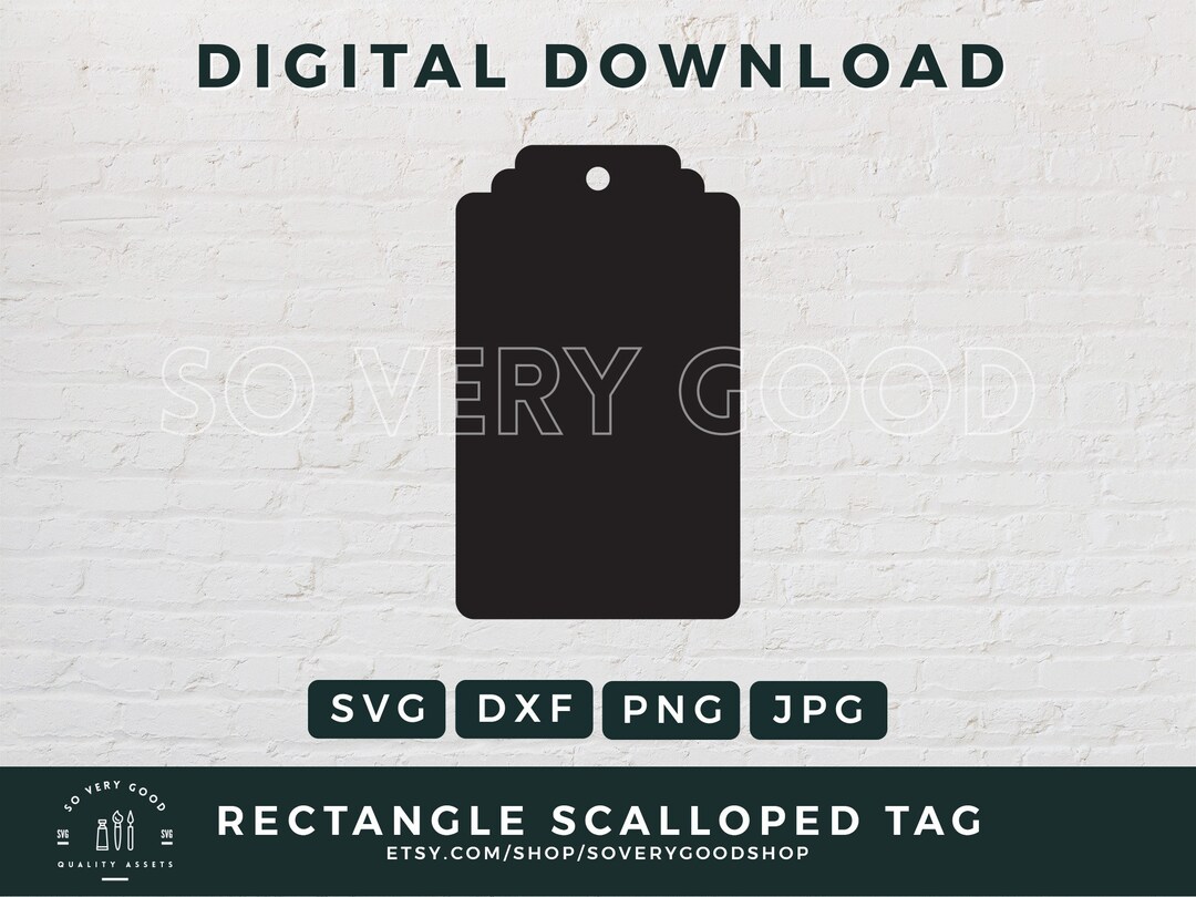 Gift Tag · SVG DXF PNG Jpg · Digital Download - Etsy