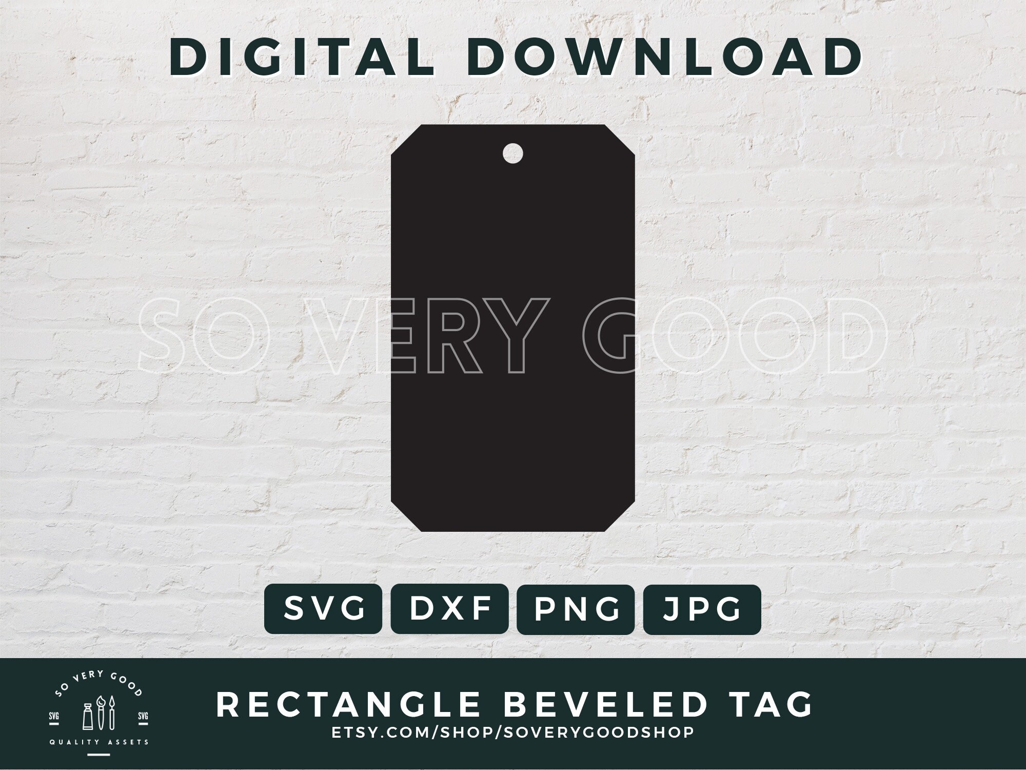 Gift Tag SVG DXF PNG Jpg Digital Download - Etsy