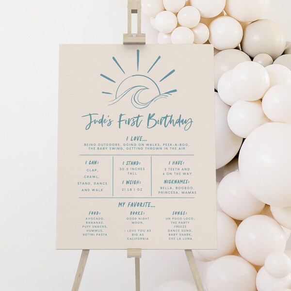 Surf Birthday - Etsy