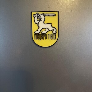 Meyers Manx 3D Printed Crest Emblem - Etsy