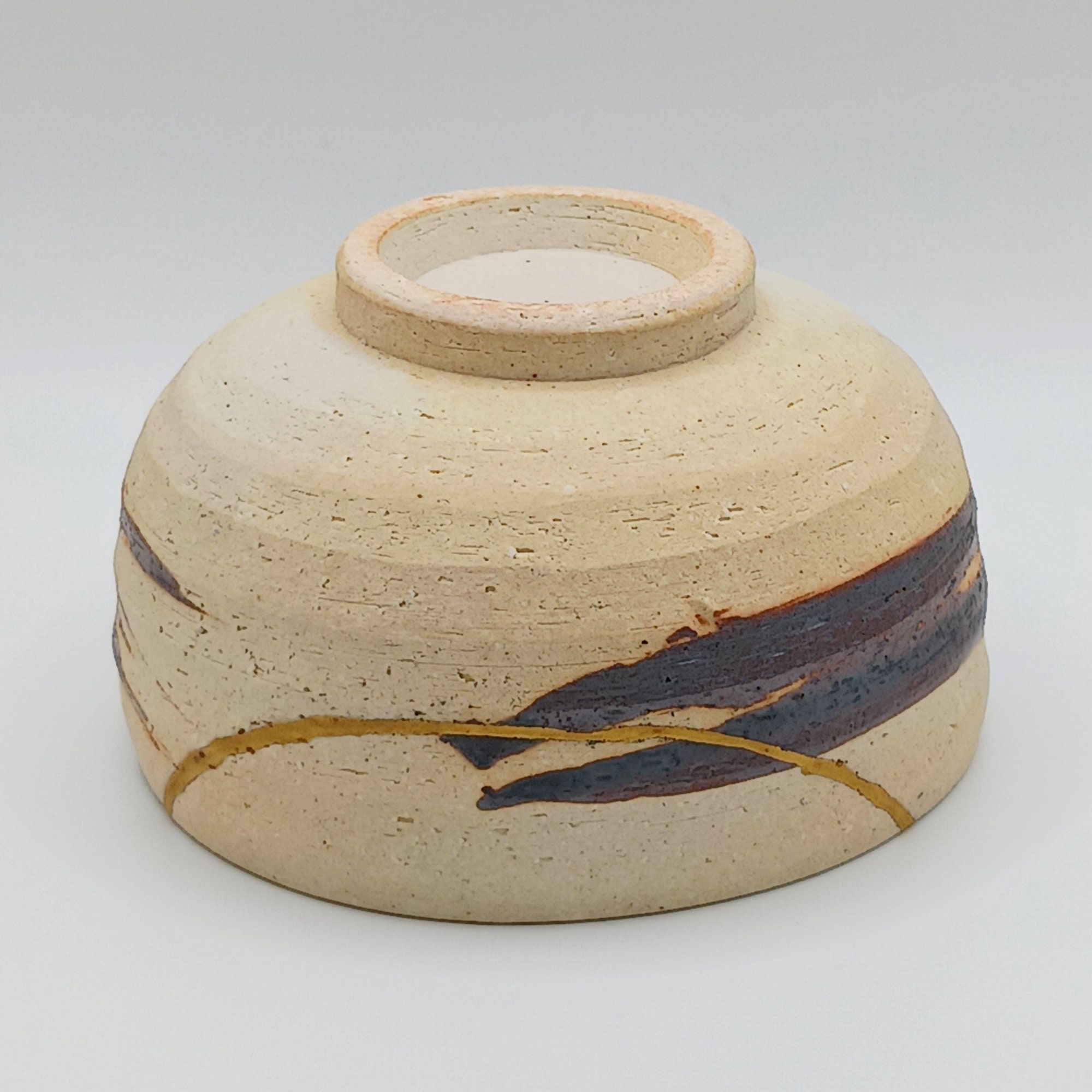 24k Gold Genuine Kintsugi, Matcha Bowl, Food Safe Chawan, Kintsugi ...