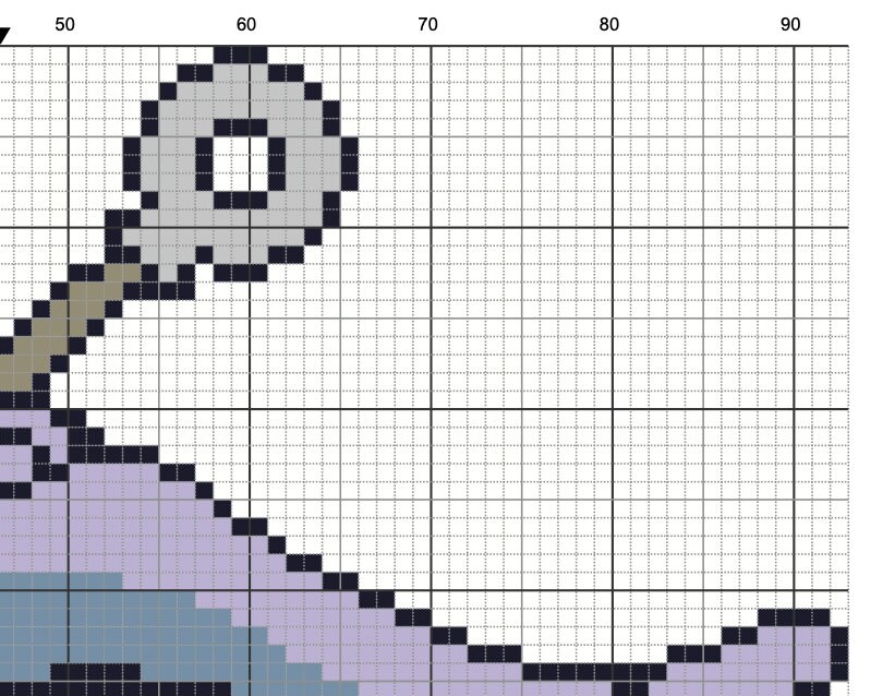 Clicker Cross Stitch Pattern, Modern Cross Stitch, Zombie Cross Stitch ...