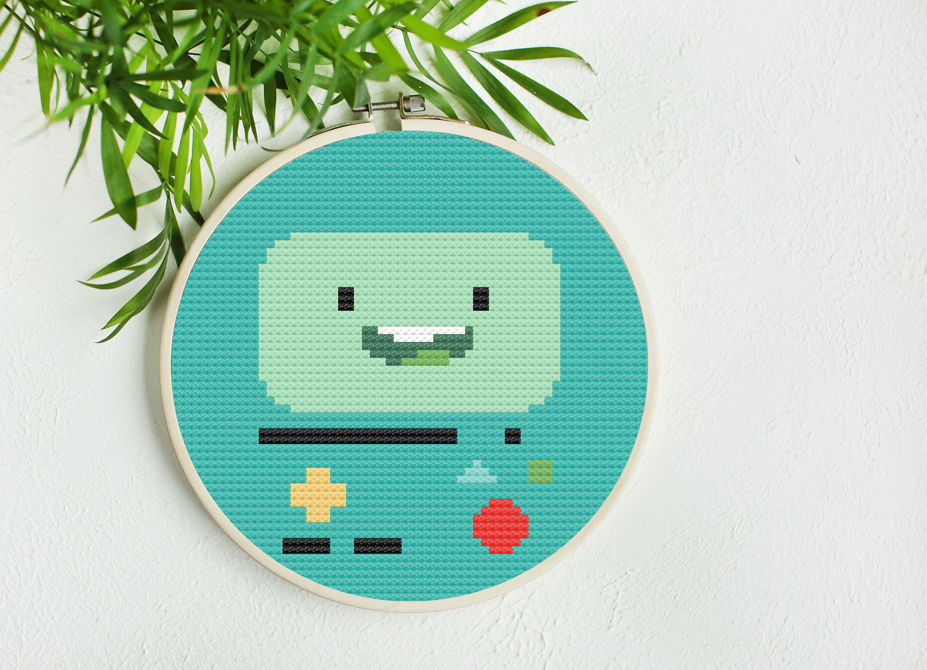 Iconic Adventure Bot Cross Stitch Pattern PDF, Funny Cross Stitch ...