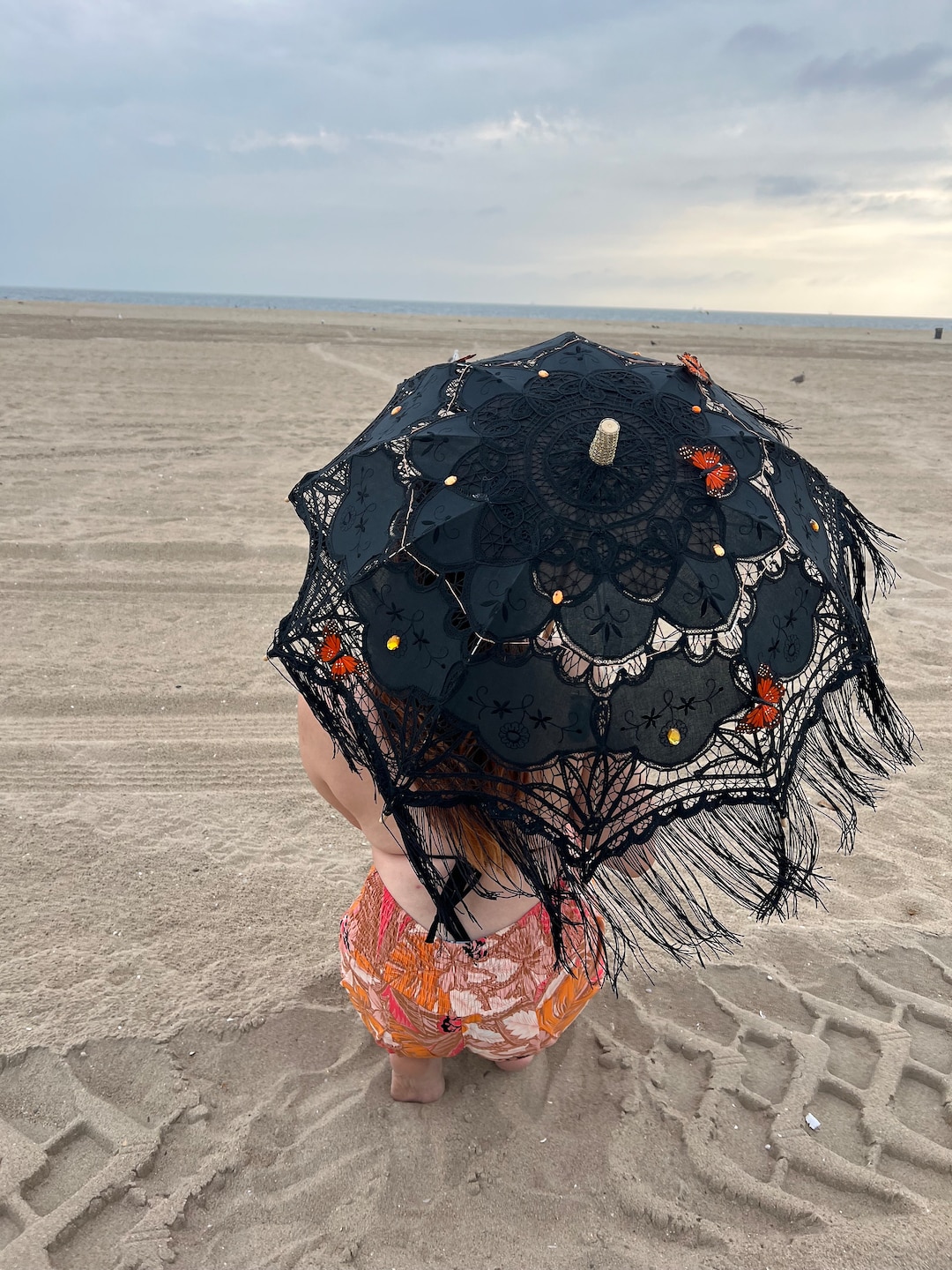 Butterfly Fringe Parasol - Etsy