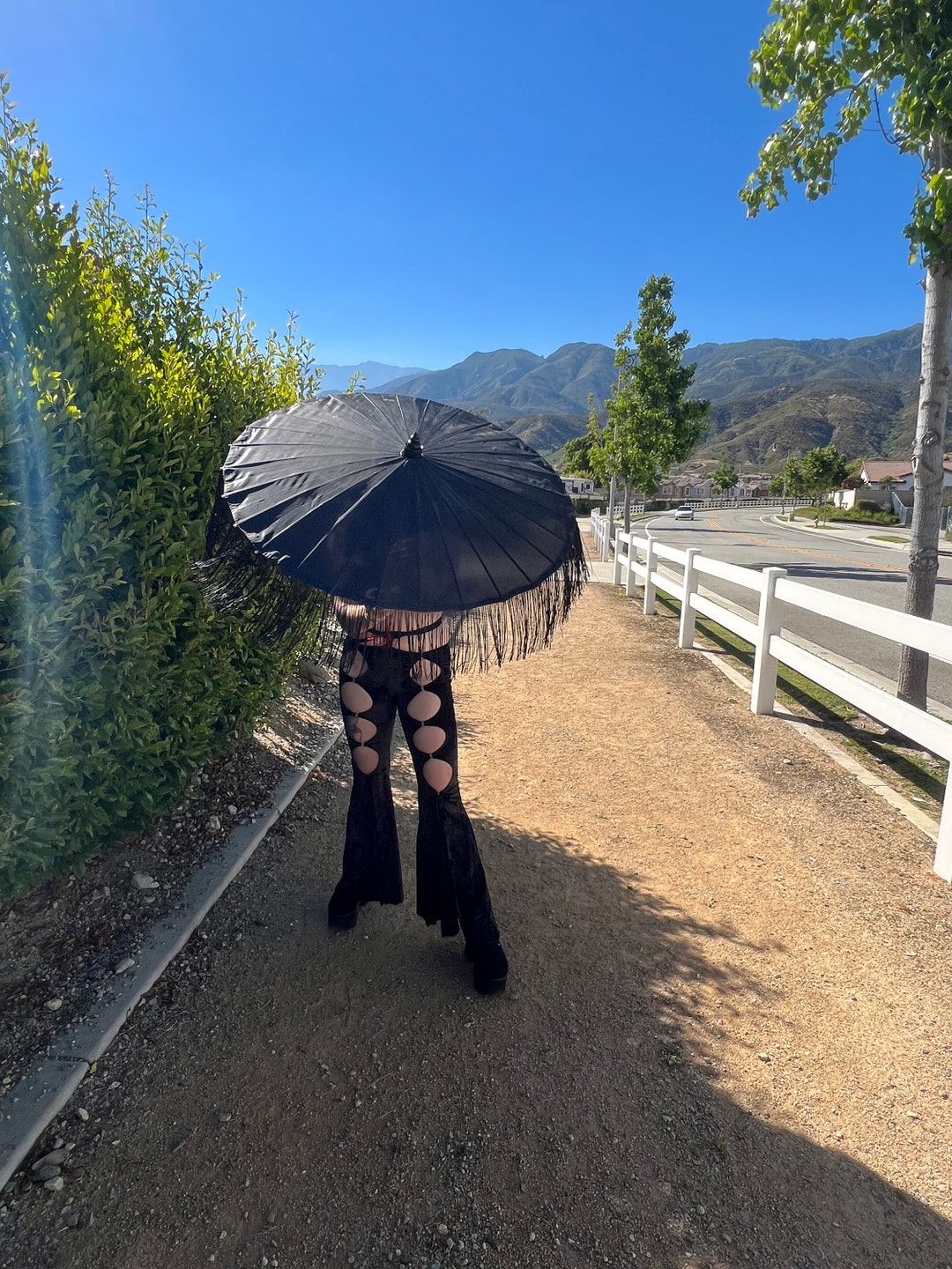 Custom Fringe Parasol - Etsy