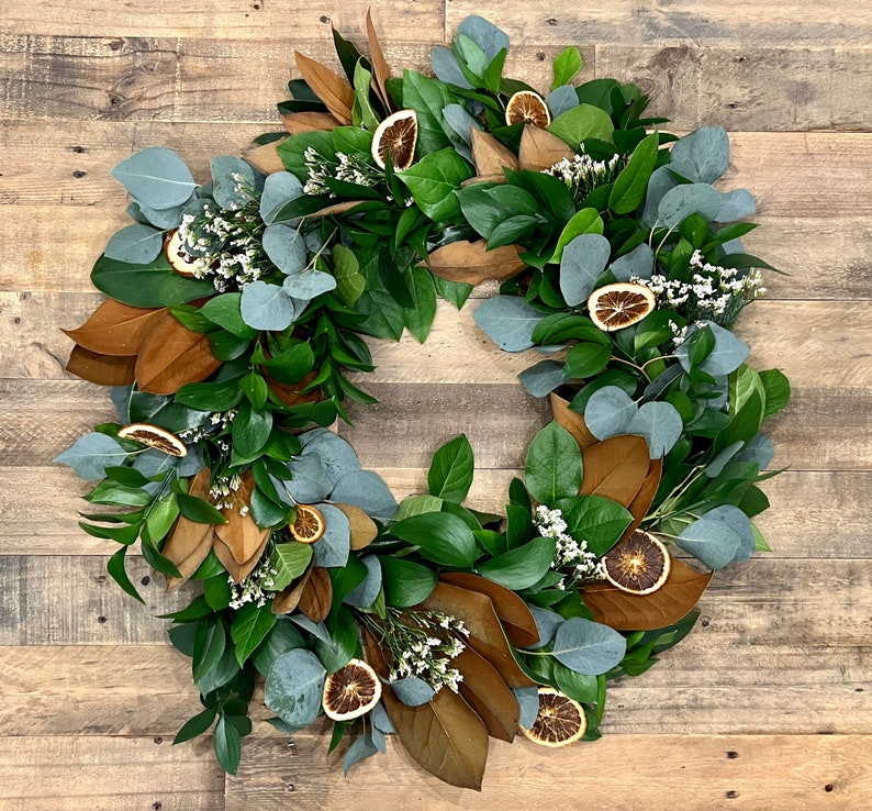 Fresh Wreath Real Bespoke Wreath - Etsy