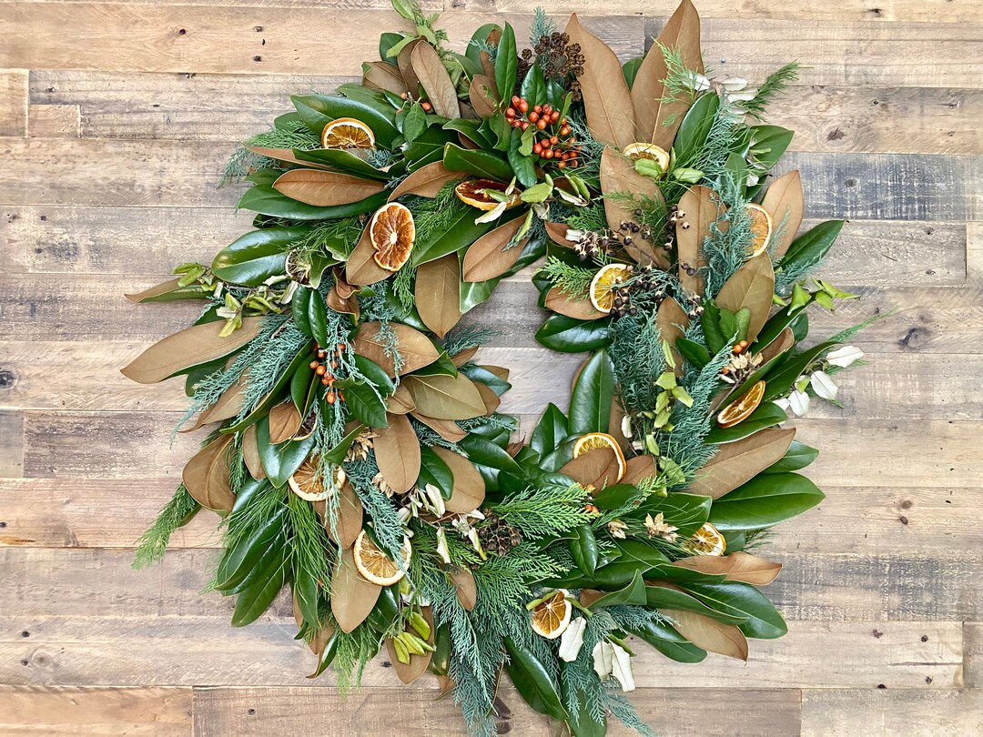 Fresh Wreath Real Bespoke Wreath - Etsy
