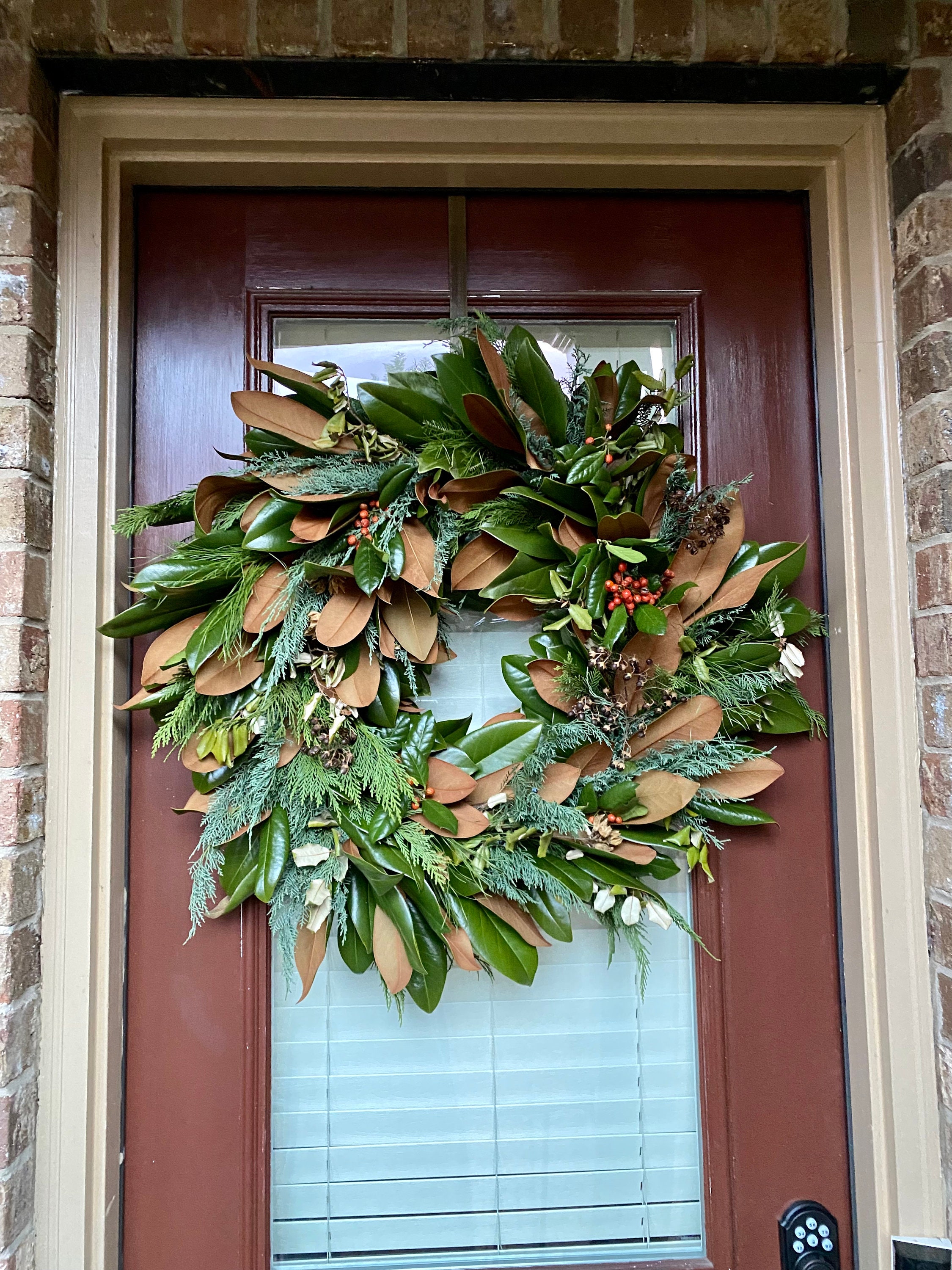 Fresh Wreath Real Bespoke Wreath - Etsy