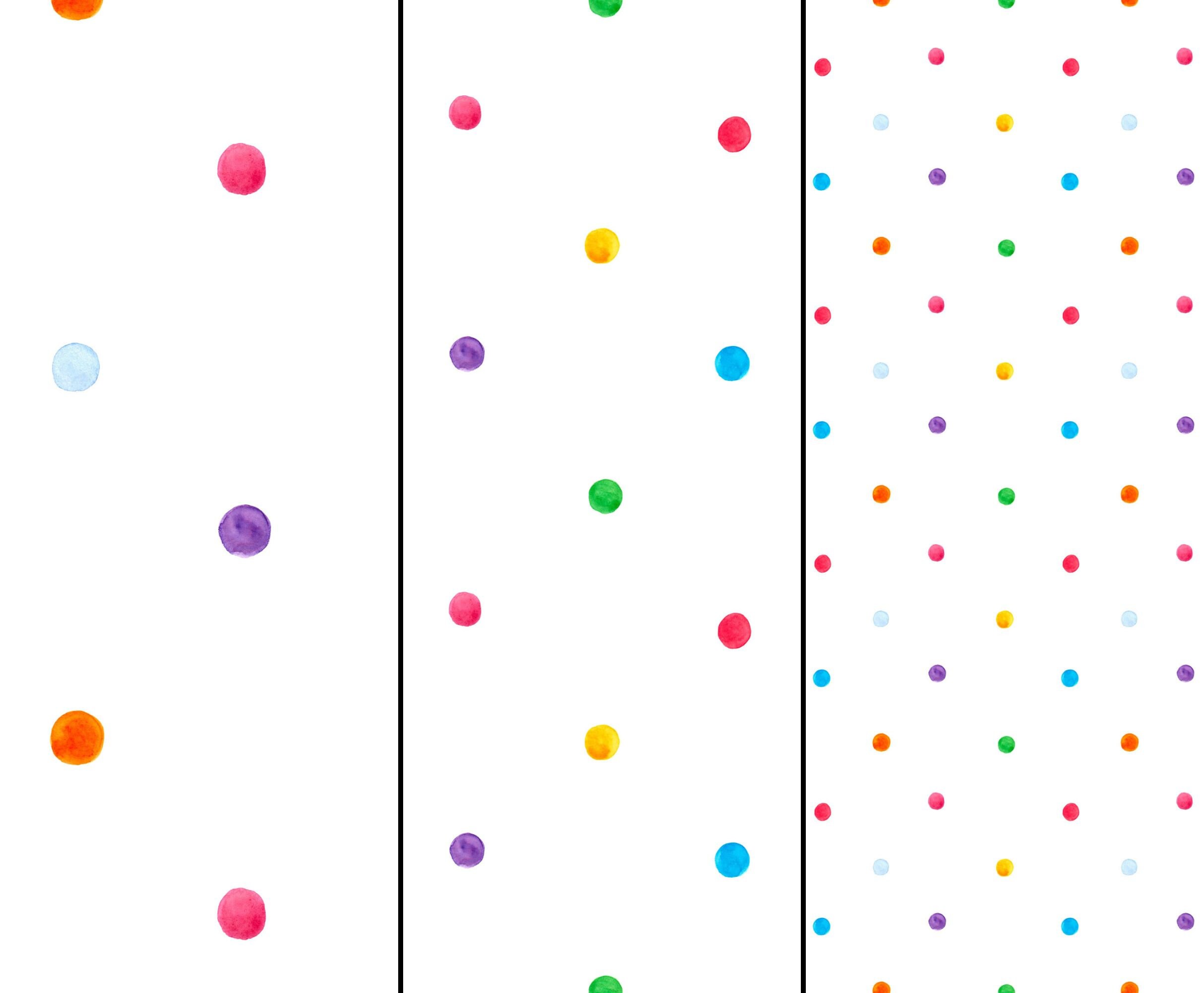 Polka Dot Digital Paper, Baby Reveal Paper, Instant Download, Jpeg ...