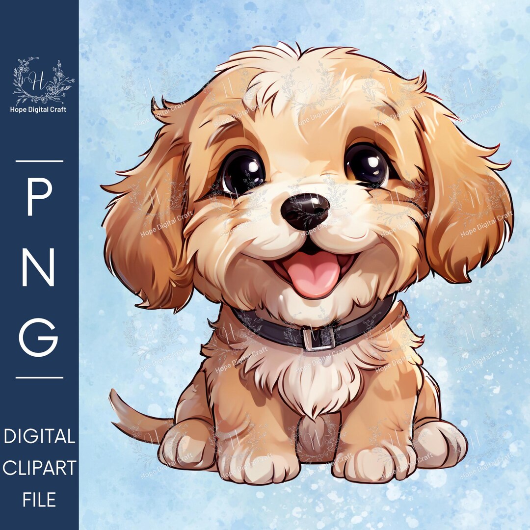 Cockapoo Puppy PNG File Super Cute Cockapoo Puppies Digital Download ...