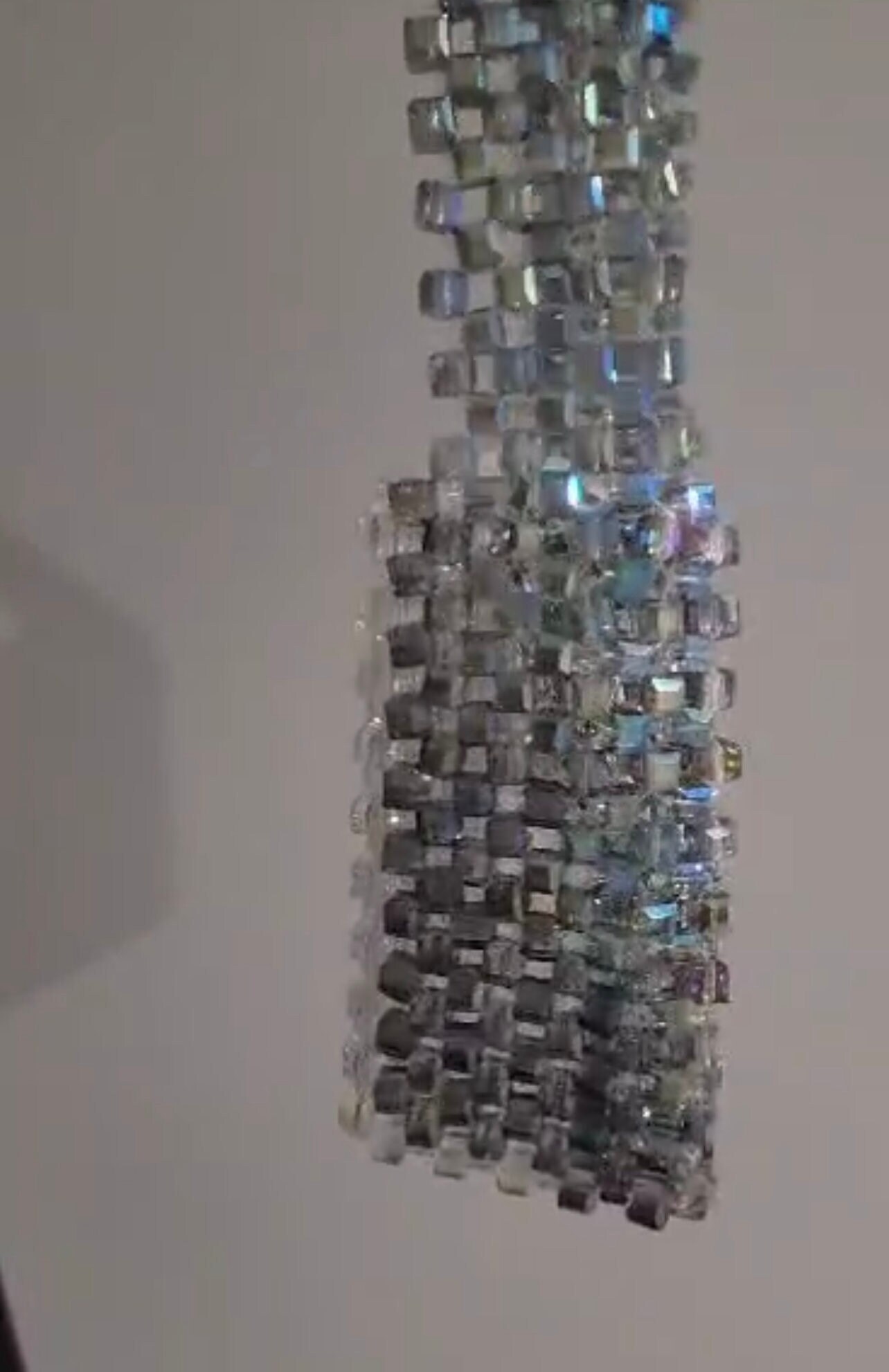 Real Crystals Bag. Made From 1200 Real Crystals. Not Plastic Glass ...