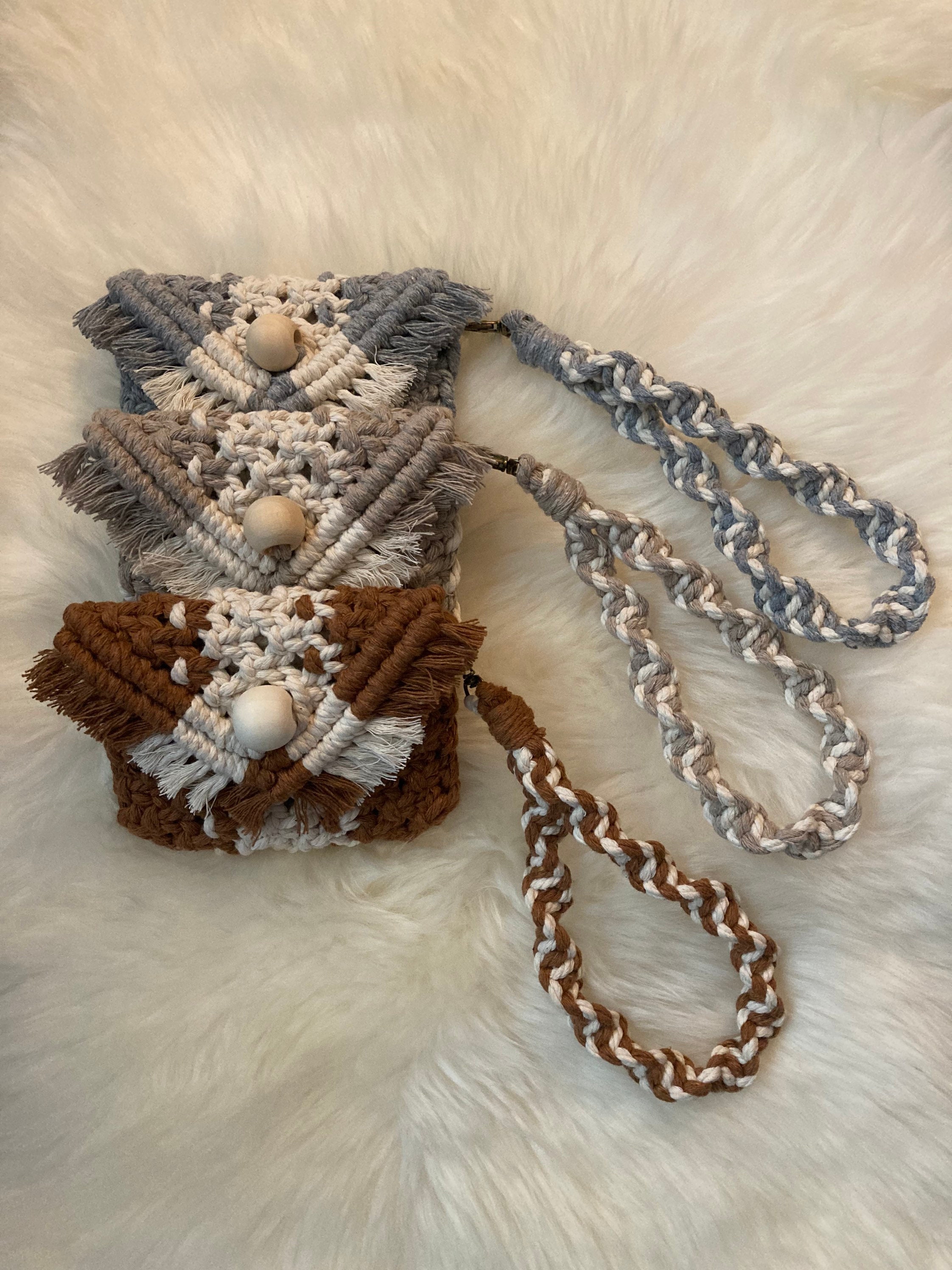 Macrame Card Holder-wallet - Etsy