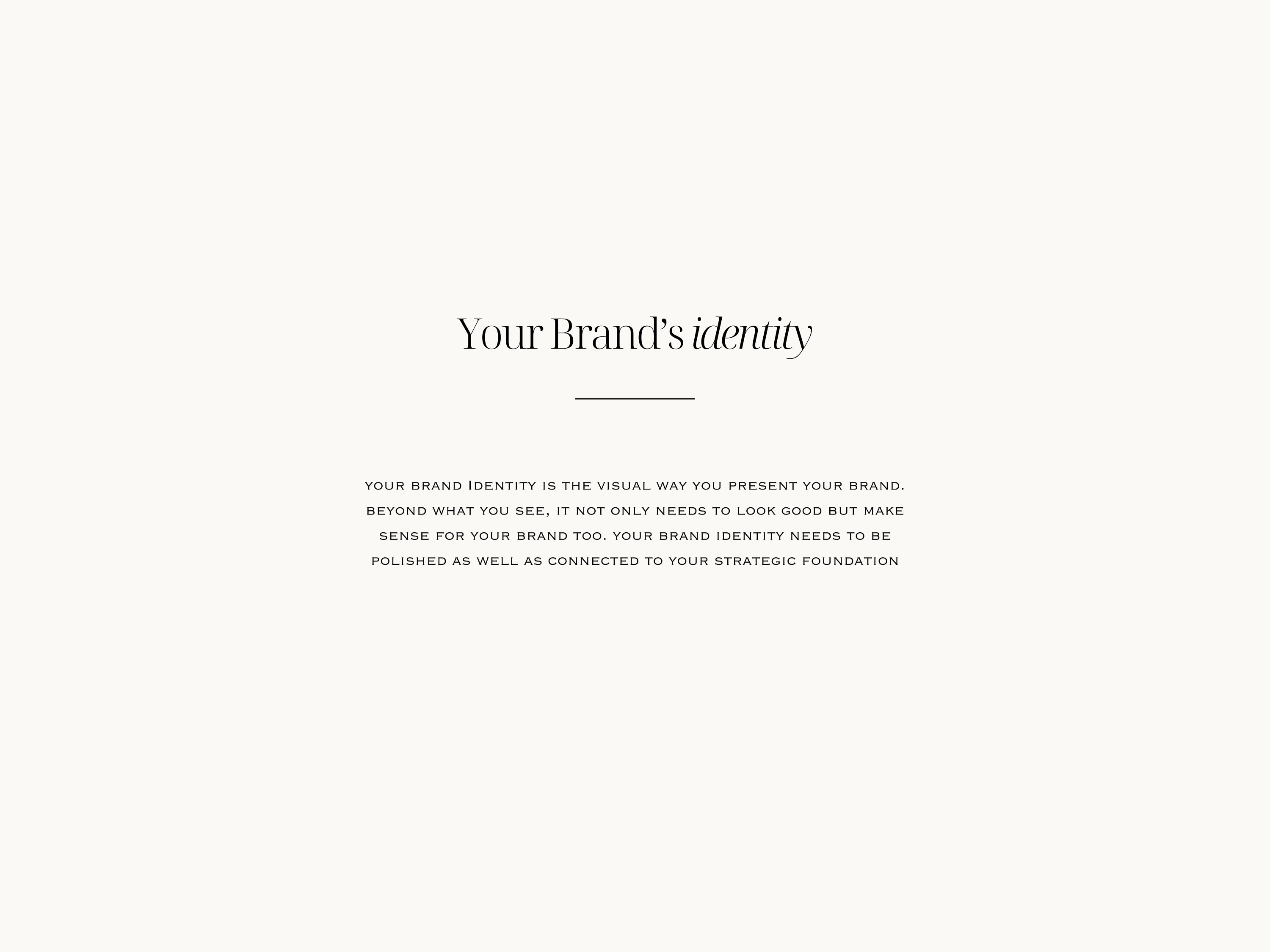 Basic Package-logo Brand Identity: Custom Design Package, Custom Logo ...