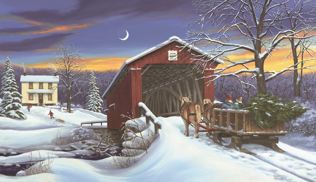 Shinn Bridge / Limited Edition and Signed Thomas Stahl Original / Tom ...