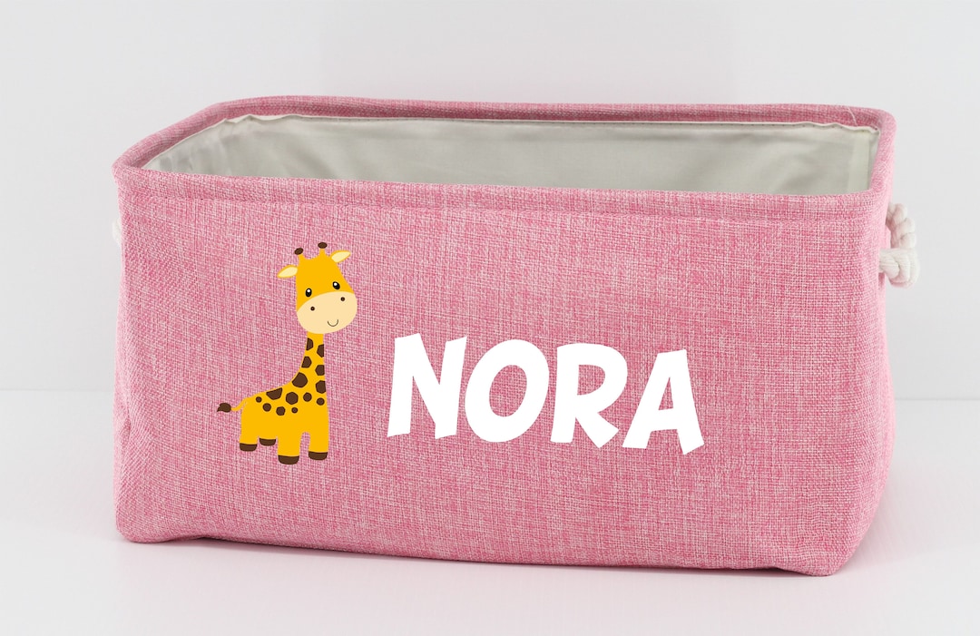 Personalized Child Toy and Accessories Storage Basket Child Essentials ...