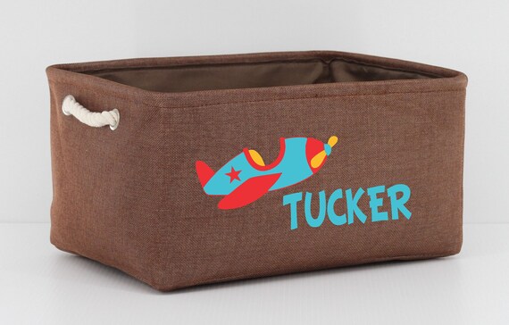 Personalized Child Toy & Accessories Storage Basket Child - Etsy