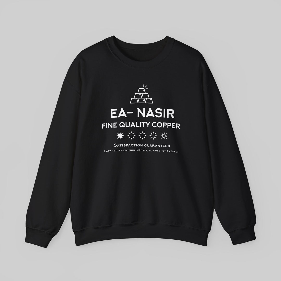 EA Nasir Sweatshirt Funny History Crewneck Quality Copper Long Sleeve ...