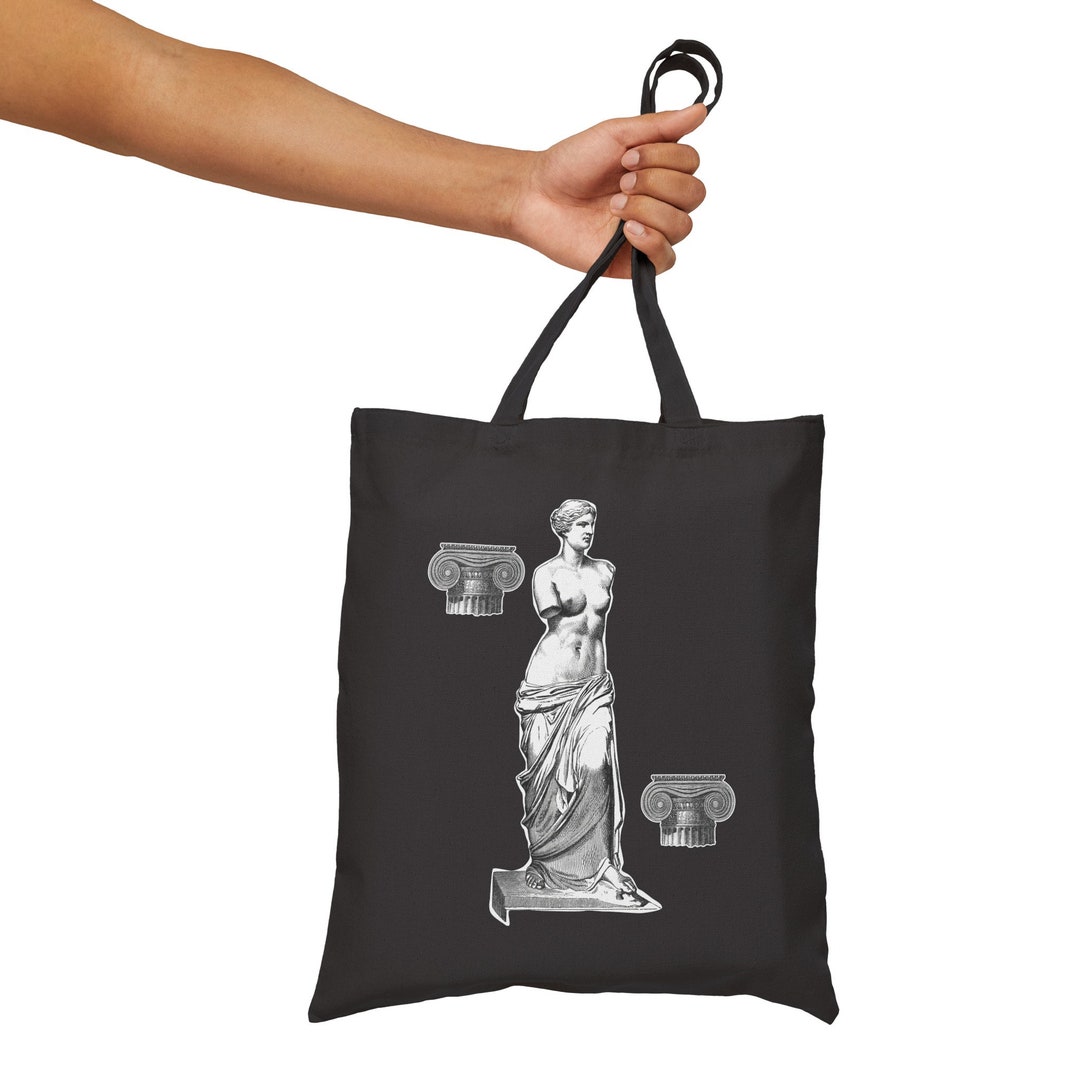 Aphrodite Tote Bag Venus De Milo Cotton Canvas Tote Bag Marble ...