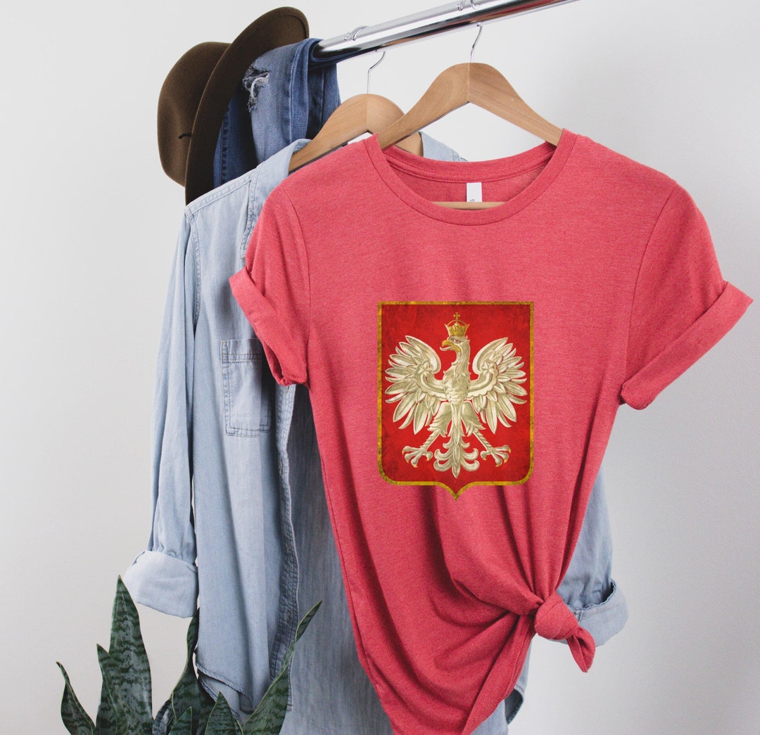 Poland Shirt Polish Eagle Tshirt Polska T-shirt Polish T-shirt Poland ...