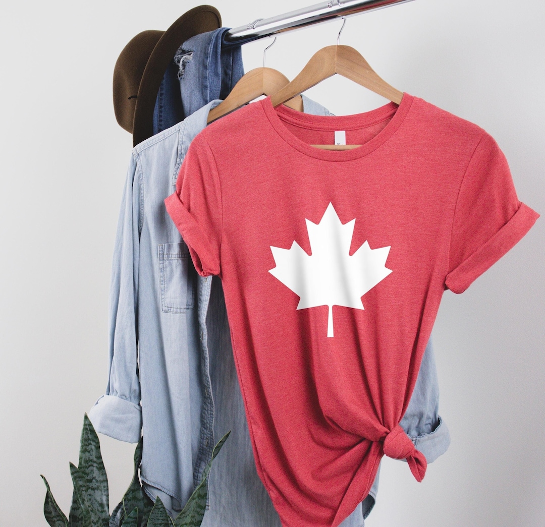 Canadian Maple Leaf T-shirt: Canada Day Unisex Tee - Etsy