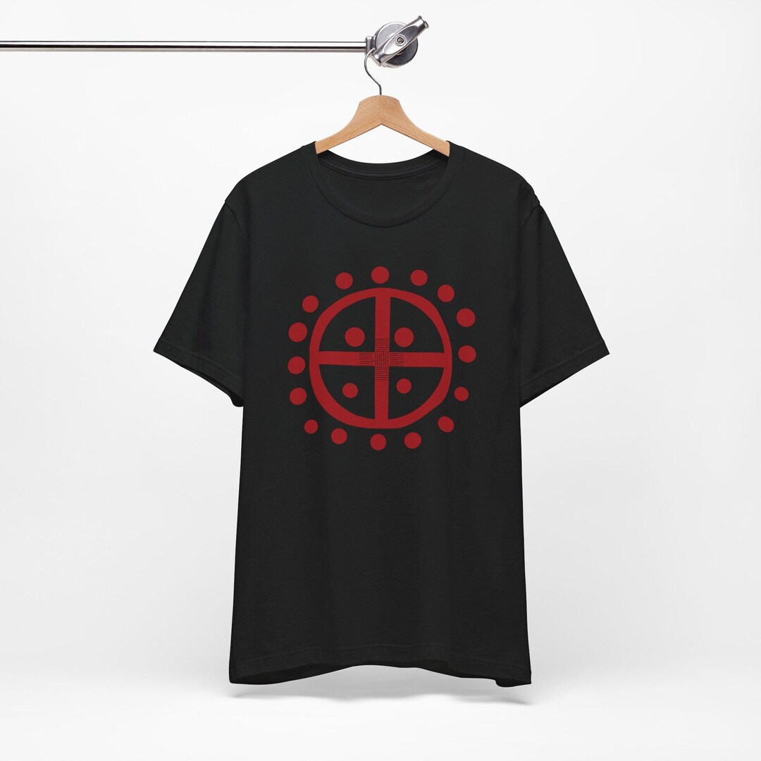 Nordic Solar Cross Shirt Scandinavian Rock Art Tshirt Bronze Age Sun ...