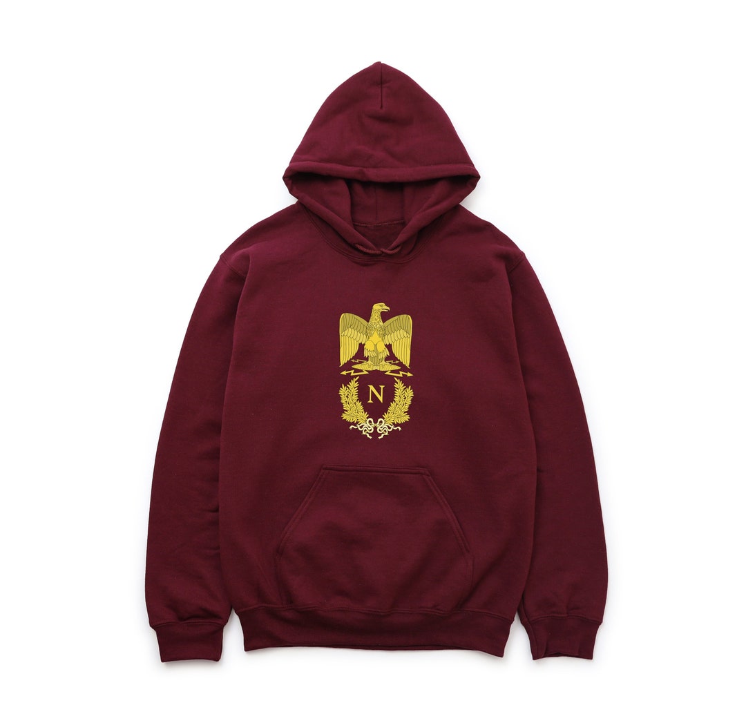 Napoleon Hoodie Napoleon Bonaparte Hoodie Napoleonic Eagle Sweatshirt ...
