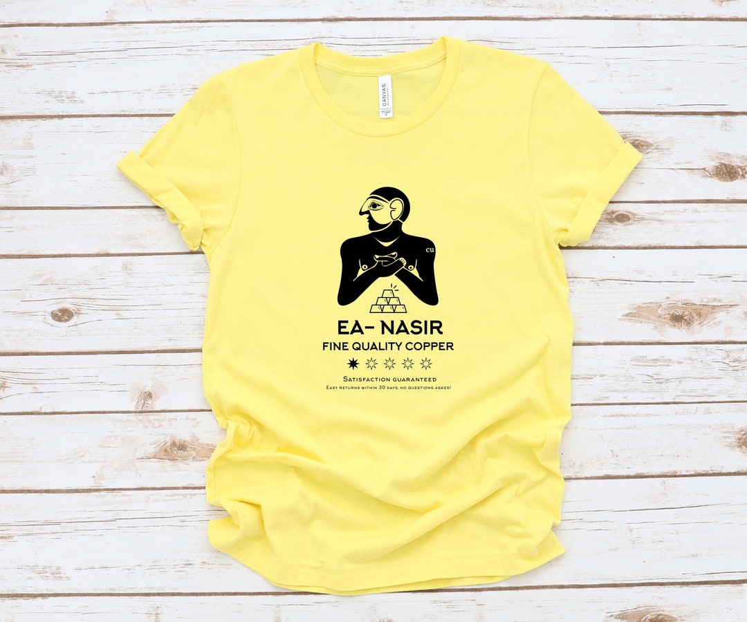EA Nasir T Shirt Ancient Mesopotamia Shirt Funny History Tshirt for ...