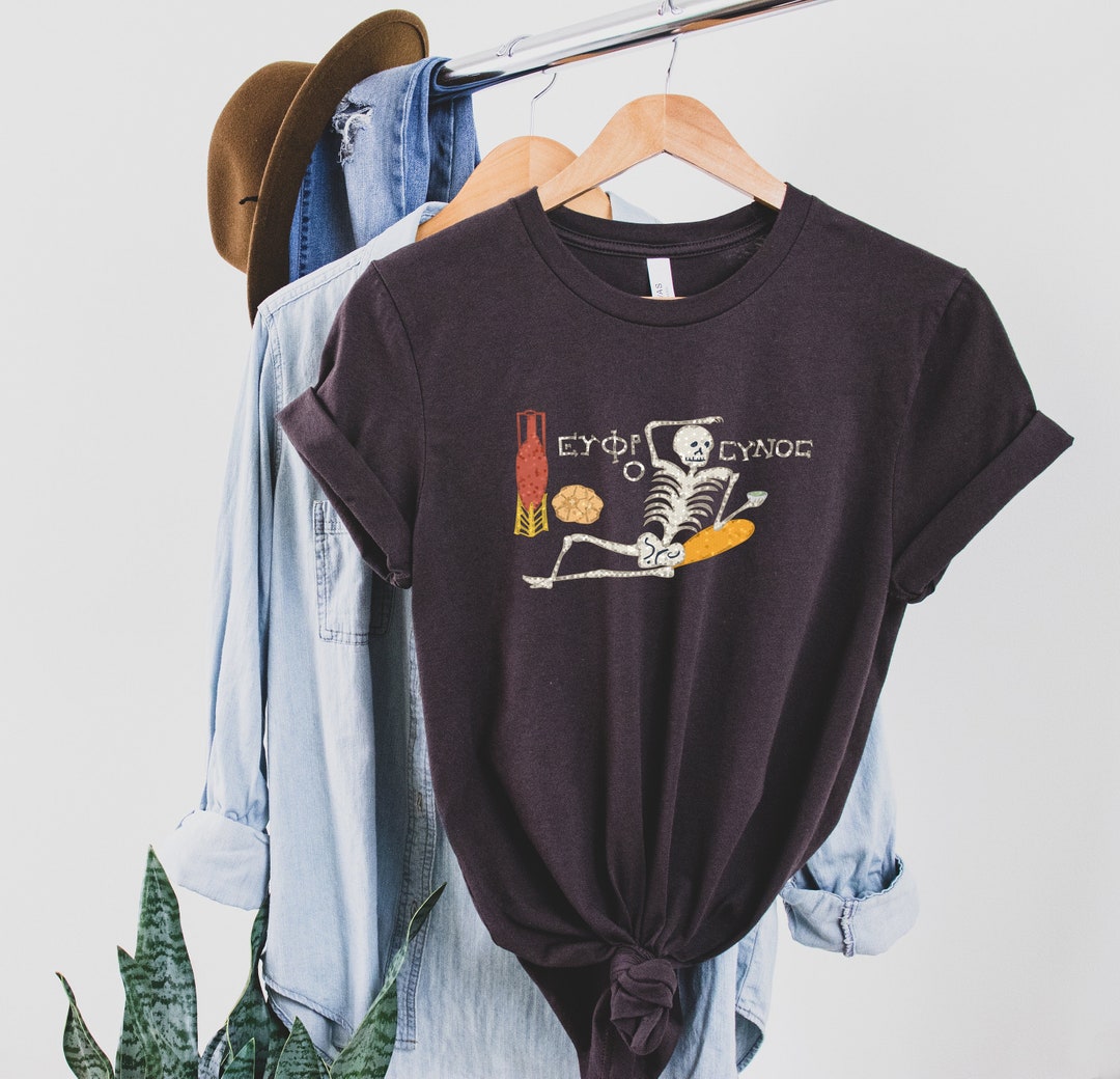 Be Cheerful Enjoy Your Life Shirt Cheery Skeleton T Shirt Mosaic Art ...