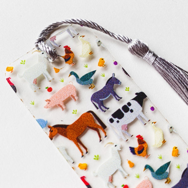 Animal Bookmark - Etsy