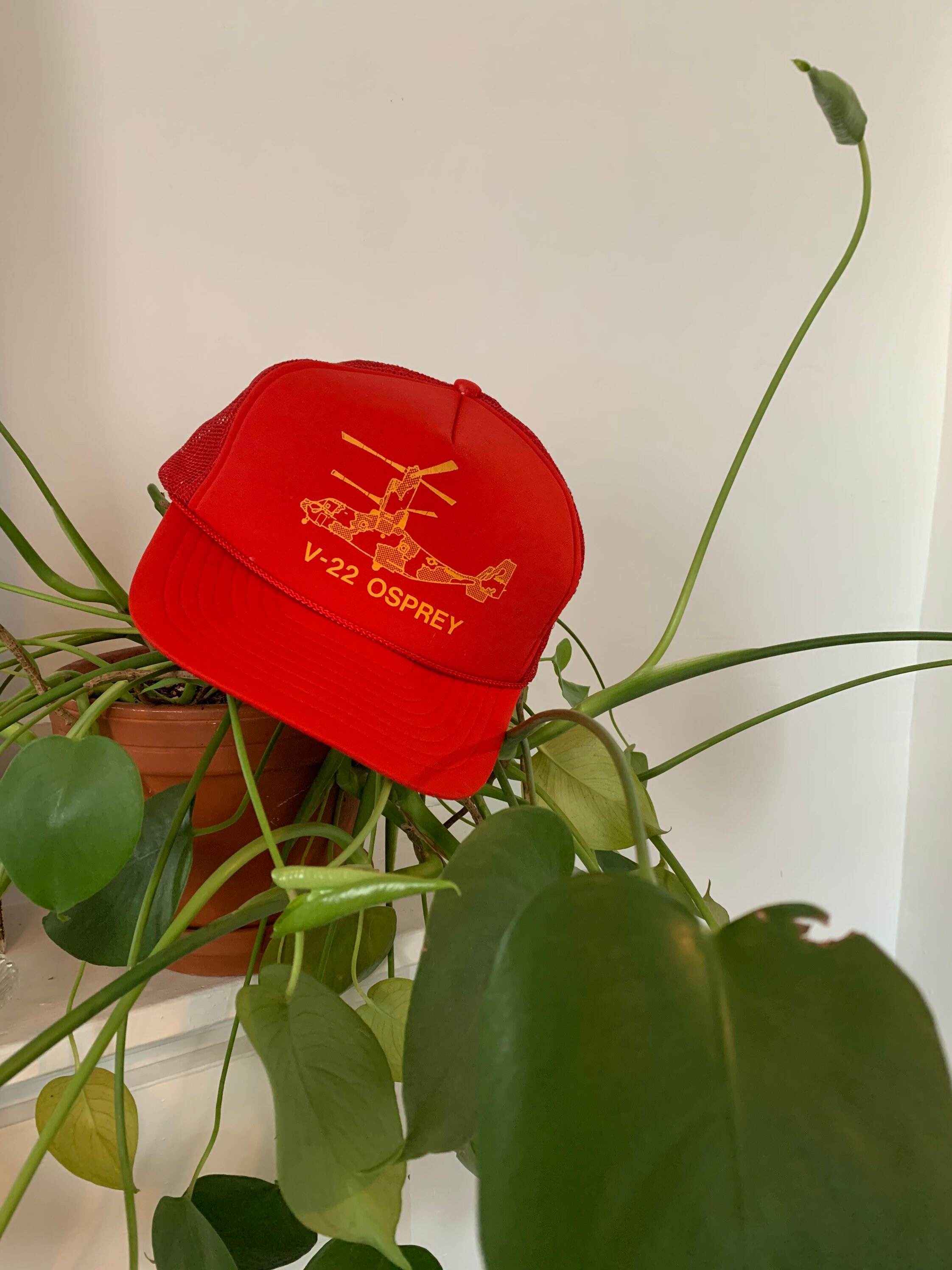V-22 Osprey USAC Red Trucker Style Cap, Snap Back - Etsy