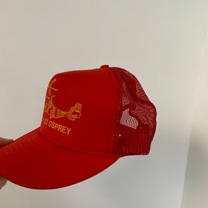 V-22 Osprey USAC Red Trucker Style Cap, Snap Back - Etsy