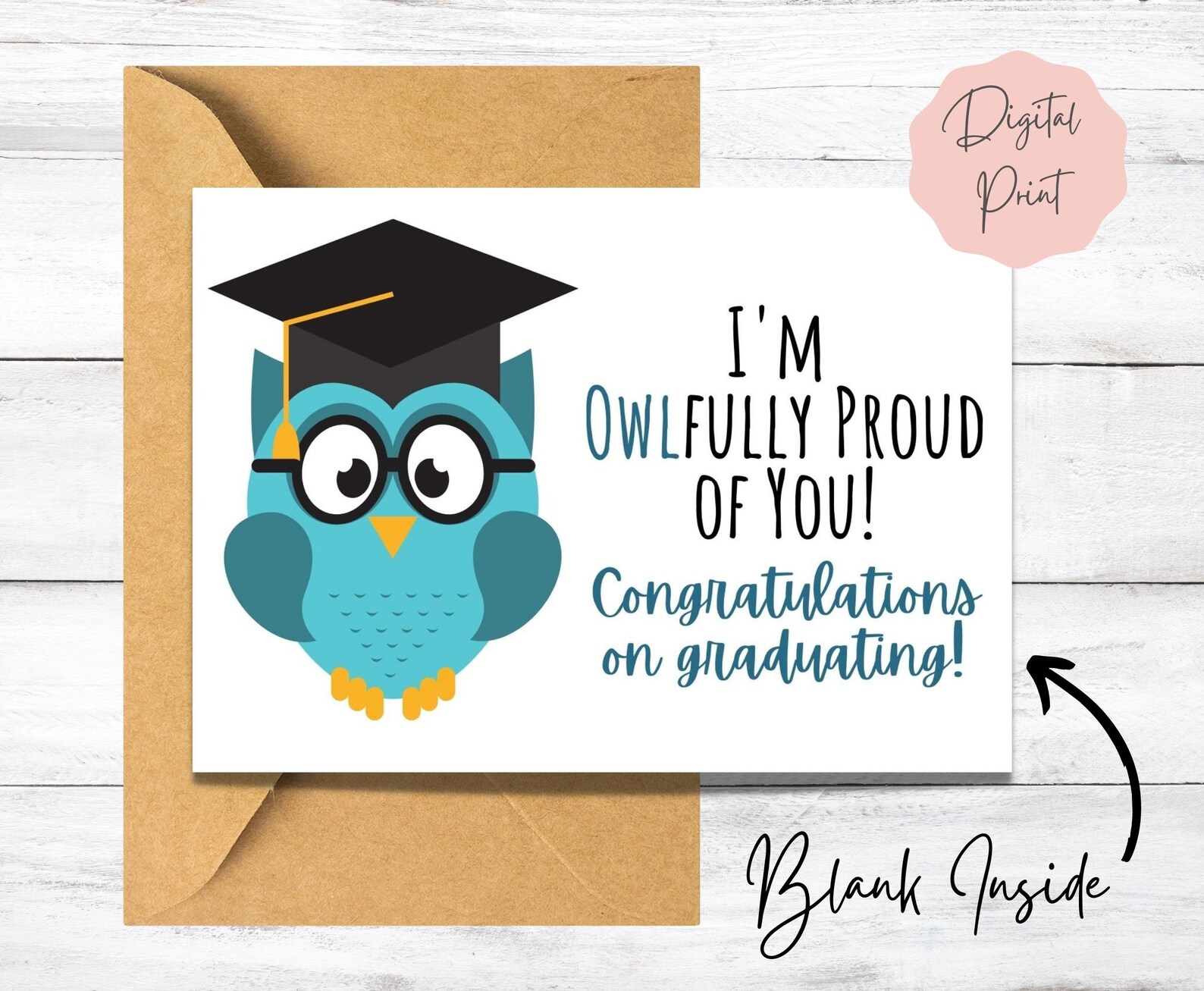 Printable Graduation Card High School Graduation Card - Etsy