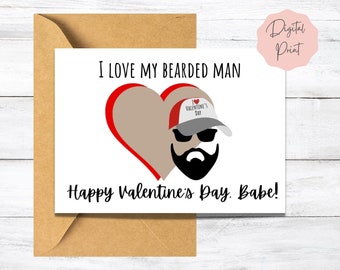Printable Husband Valentine - Etsy