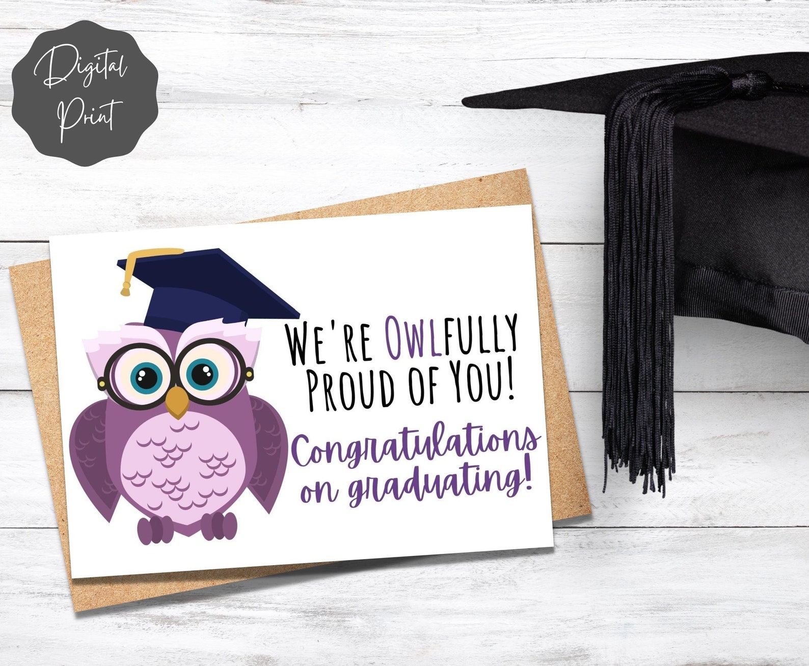 Downloadable Graduation Card Printable Card for Graduation | Etsy