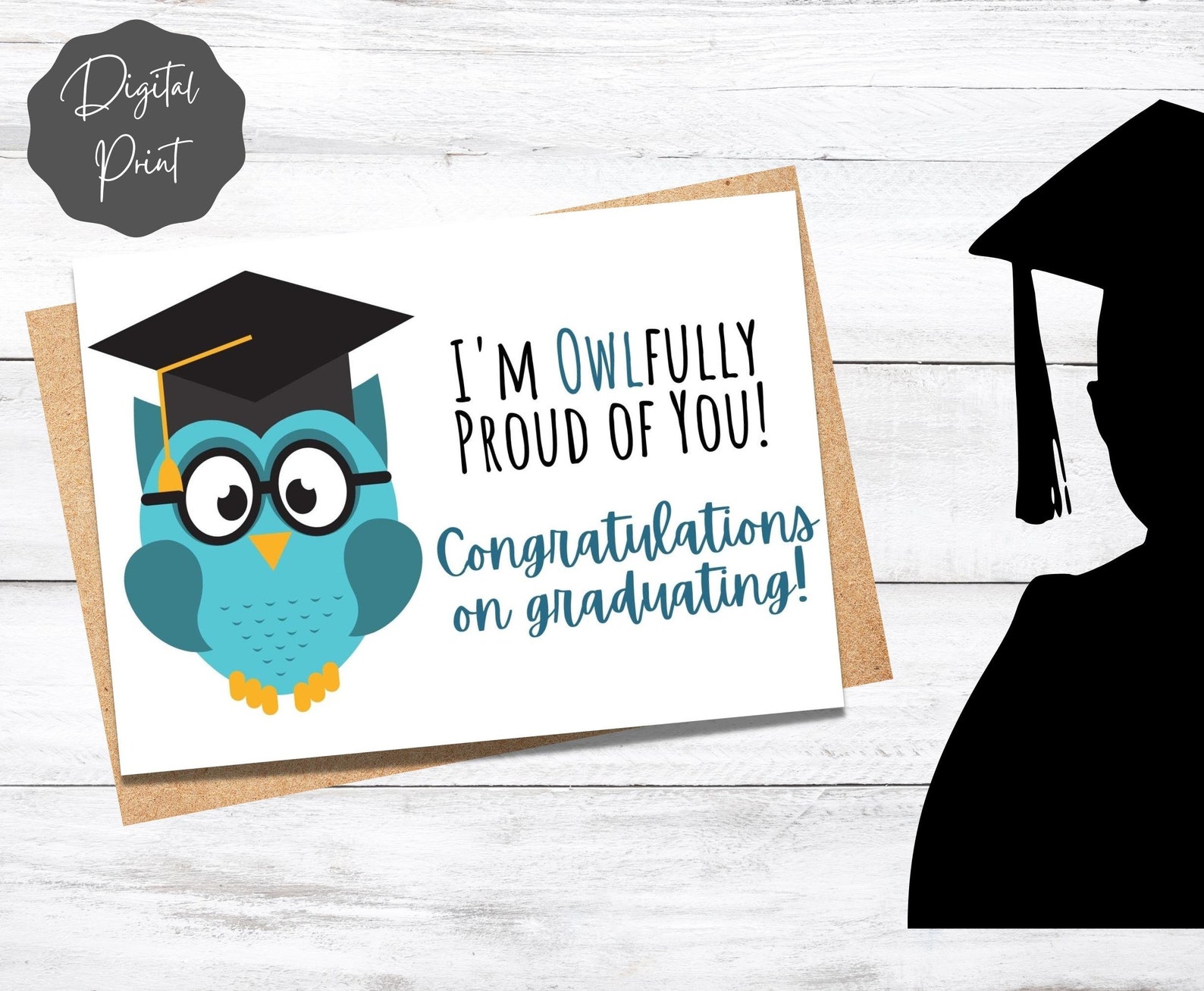 Printable Graduation Card High School Graduation Card | Etsy