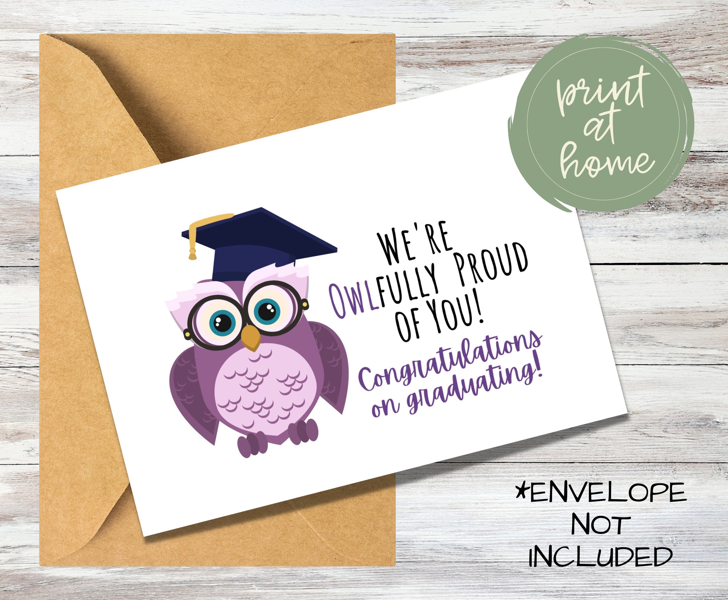Downloadable Graduation Card | Printable Card for Graduation From ...