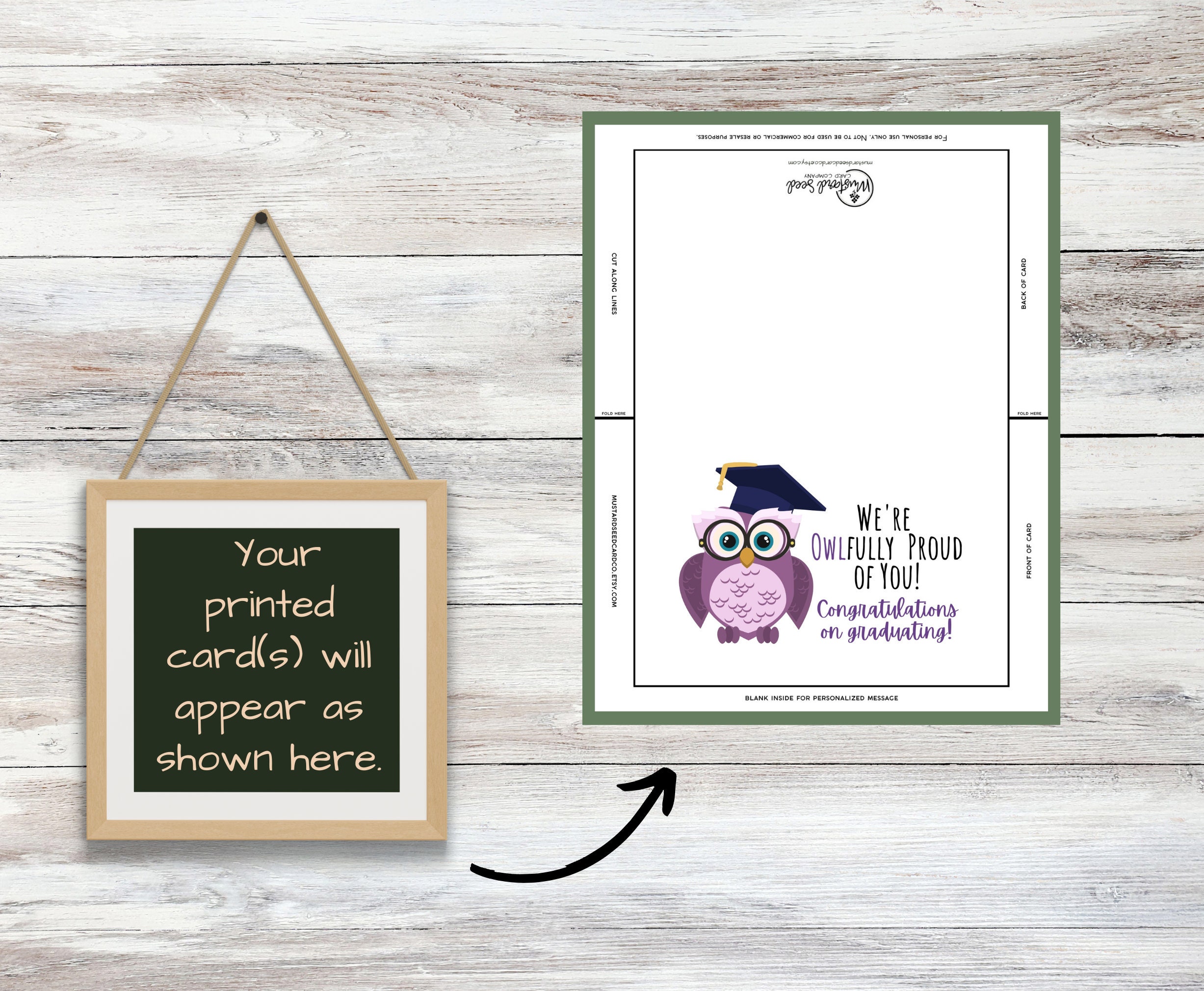 Downloadable Graduation Card | Printable Card for Graduation From ...