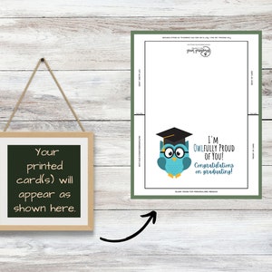 Printable Graduation Card | High School Graduation Card | College ...