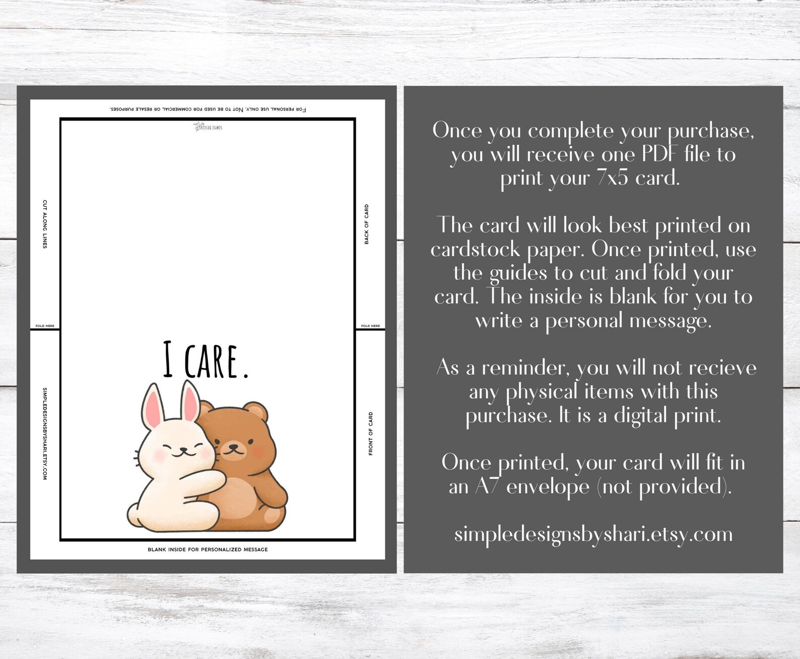 Printable Encouragement Card Printable Cards - Etsy